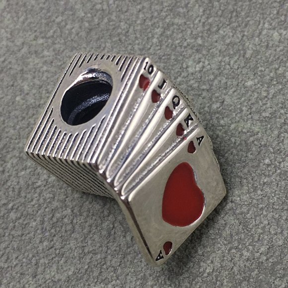Pandora | Jewelry | Pandora Sterling Silver Playing Cards Game Charm ...